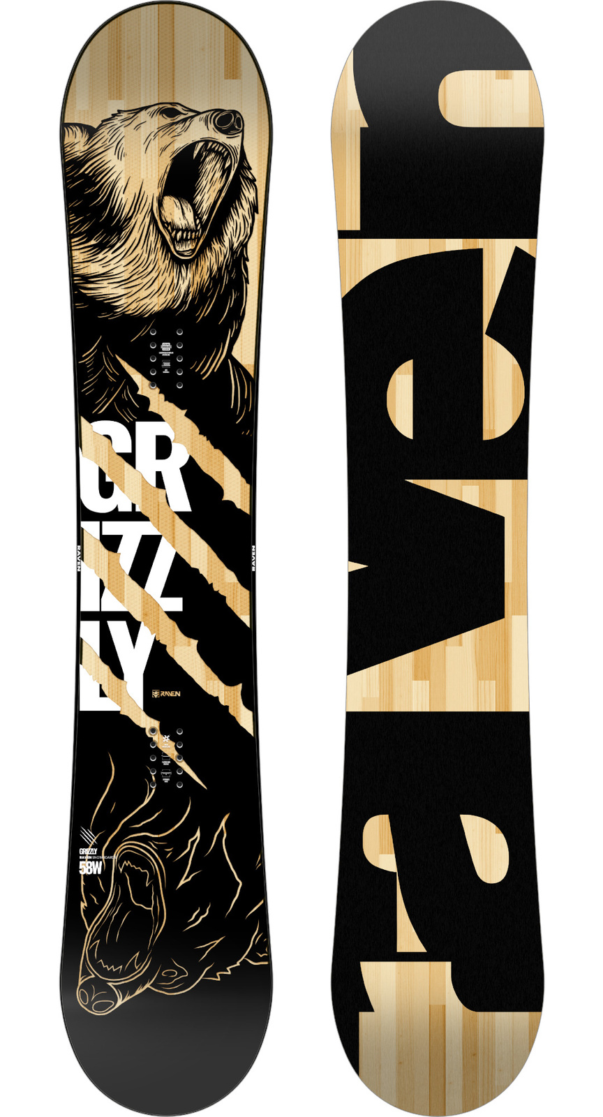 Męska Deska snowboardowa RAVEN GRIZZLY | SNOWBOARD \ Deski snowboardowe