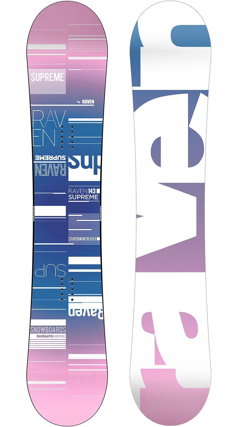 Damska Deska snowboardowa RAVEN Supreme White | SNOWBOARD \ Deski ...